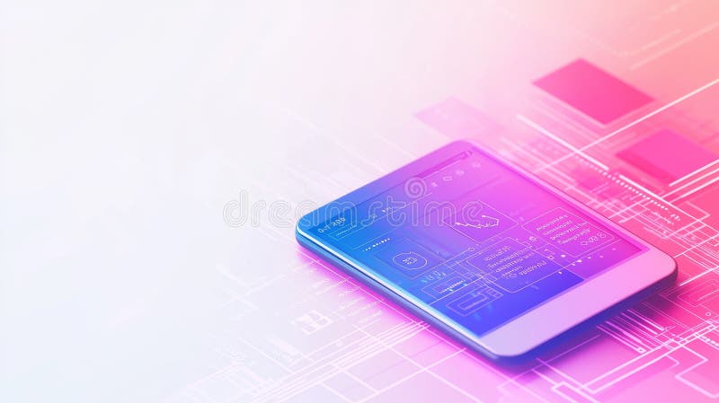 Digital Transactions Concept with Futuristic Tablet Interface and ...