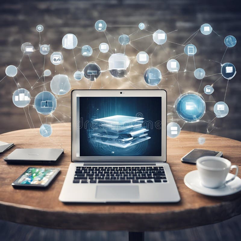 Digital Transformation: AI S Vision of Modern Business Stock ...