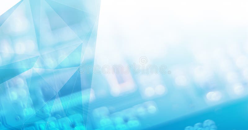 Digital Transformation Backdrop Connecting Lines Stock Illustration ...