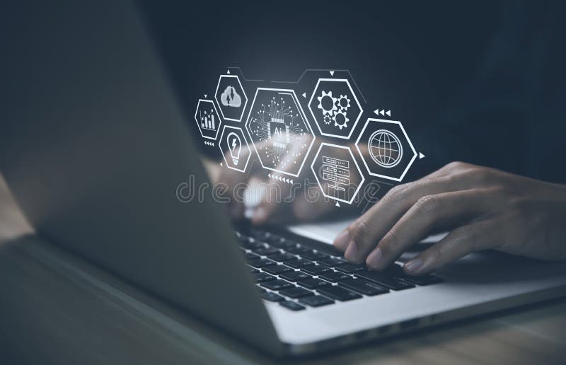 Digital Transformation Change Management Big Data Cloud Technology ...