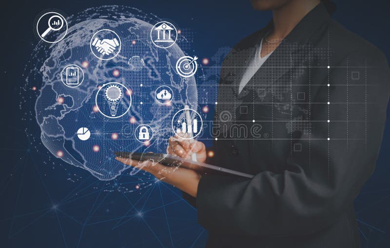 Digital Transformation Change the World, Internet of Things. New ...