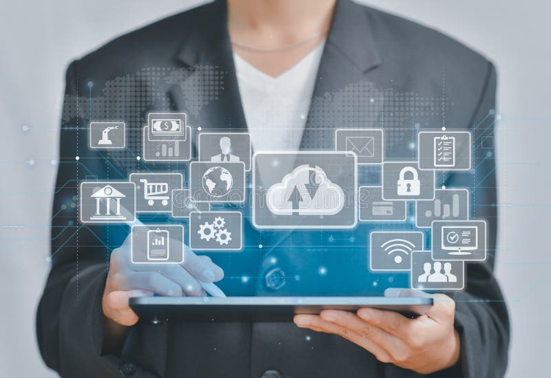 Digital Transformation Change the World, Internet of Things. New ...