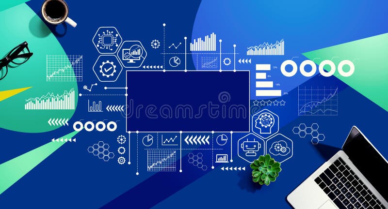 Digital Transformation Concept with Laptop Computer Stock Image - Image ...