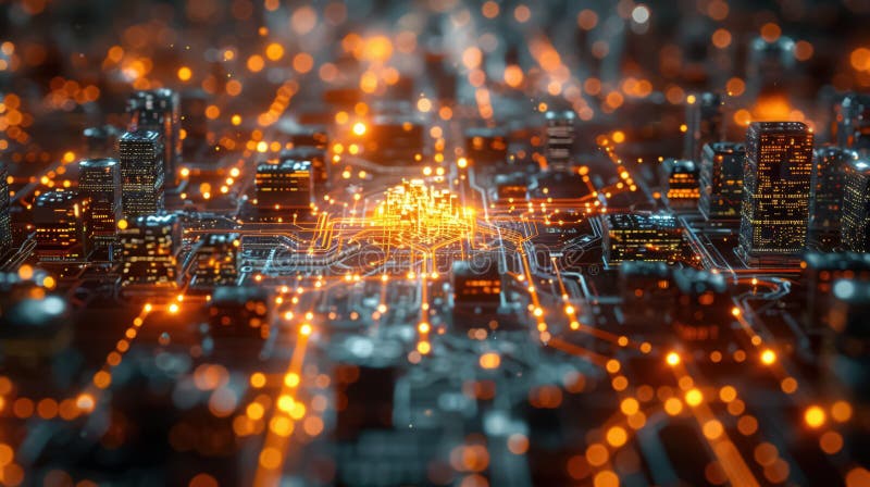 Digital Transformation Concepts. Evolution of Traditional Industries ...