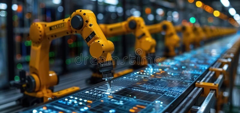 Digital Transformation Concepts. Evolution of Traditional Industries ...