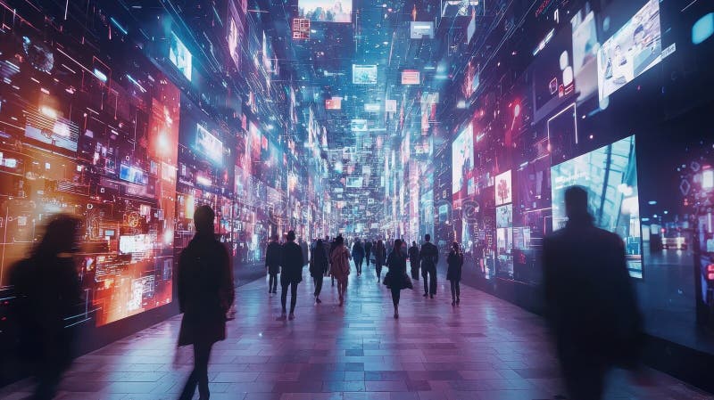 Digital Transformation Experience Urban Environment Visual Art ...