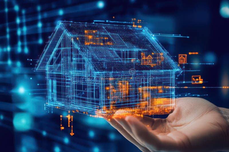 Digital Transformation in Home Loan Processing Systems Stock Image ...