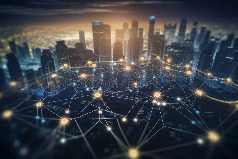 Digital Transformation and Innovation. AI Generated Stock Illustration ...