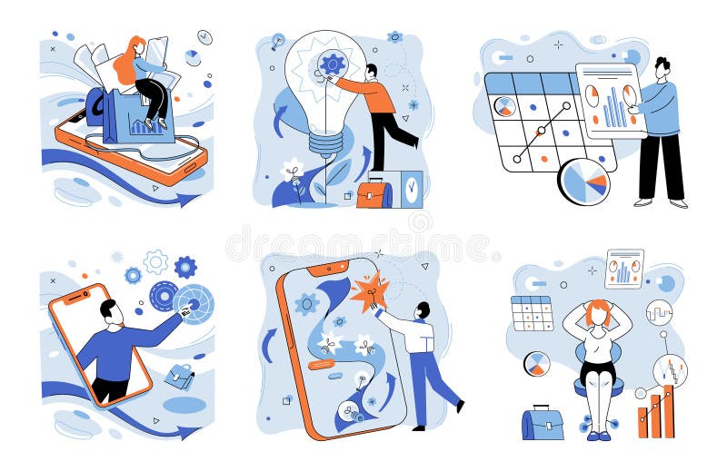 Digital Transformation. Innovation Paints Sky with Colors Digital ...