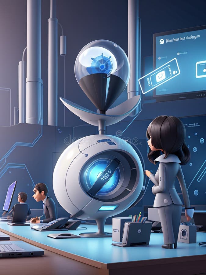 Digital Transformation: Innovative Tech Solutions in Modern Business Stock Image - Image of ...