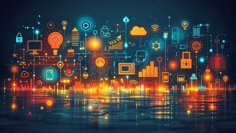 A Digital Transformation Journey, with Arrows Symbolizing the Evolution ...