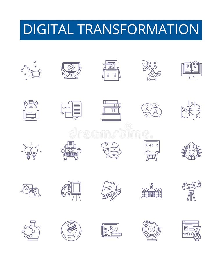 Mobility Transformation Line Icon Stock Illustrations – 283 Mobility ...