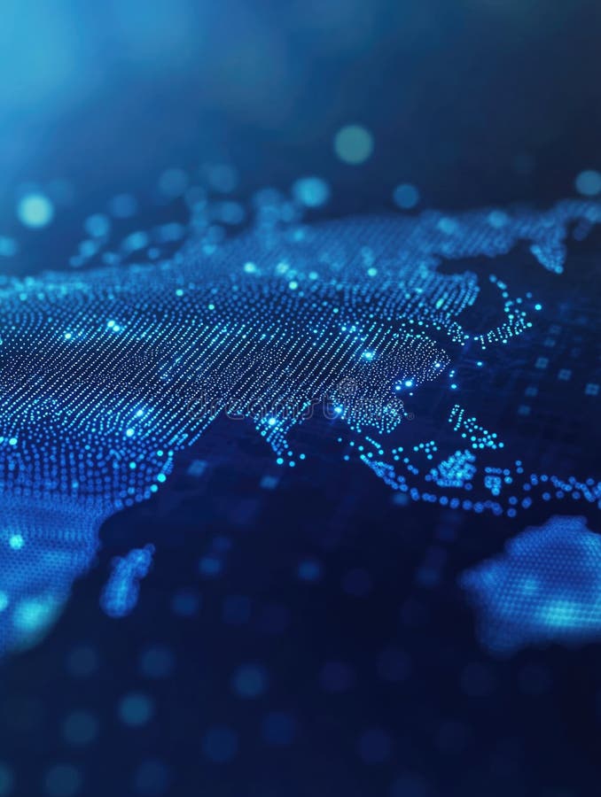 Digital Transformation Map stock photo. Image of communication - 385466338