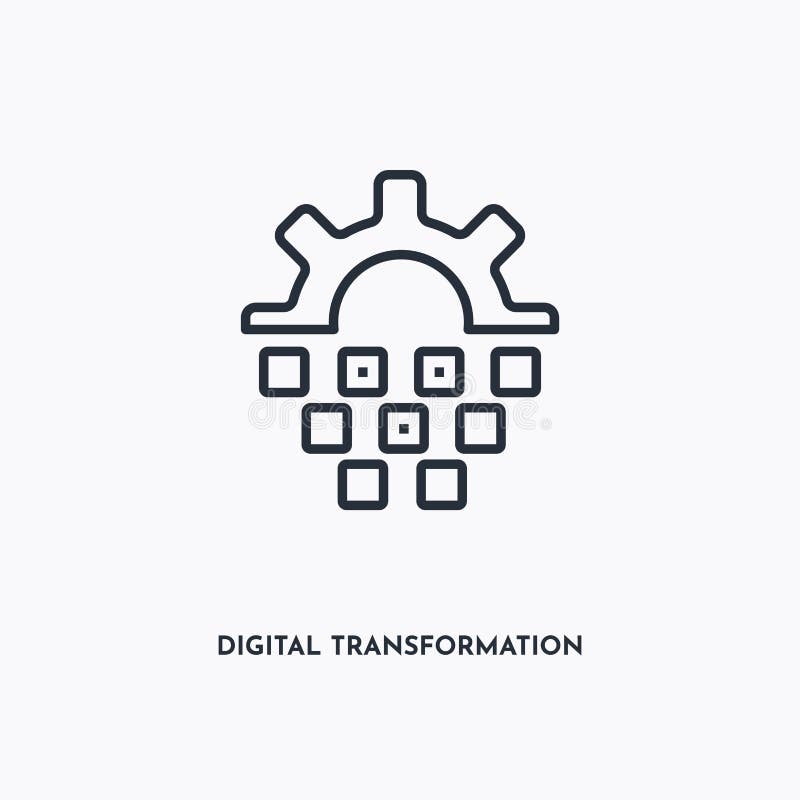 Digital Transformation Icon Stock Illustrations – 2,208 Digital ...
