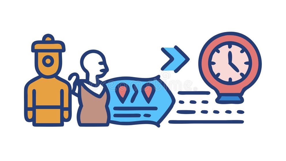 Digital Transformation Progress Vector. Tech Evolution Future Growth ...