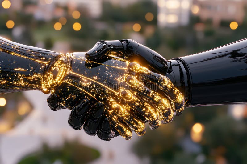 Digital Transformation: Robot Handshake with Human - Artificial ...