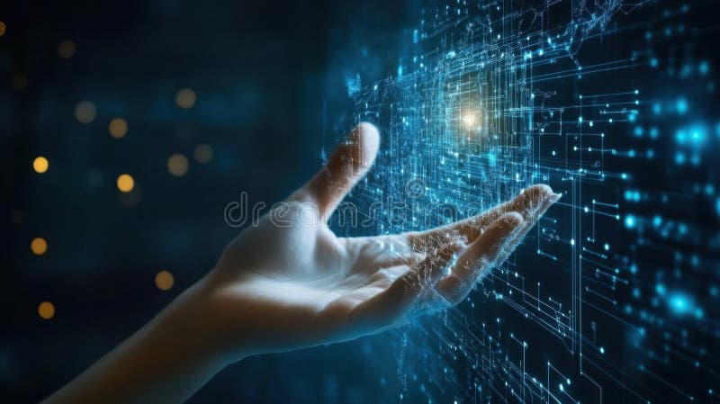 Digital Transformation, Shaping the Future with Technology Stock ...