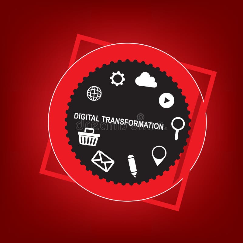 Digital Transformation Clipart Stock Illustrations – 631 Digital ...