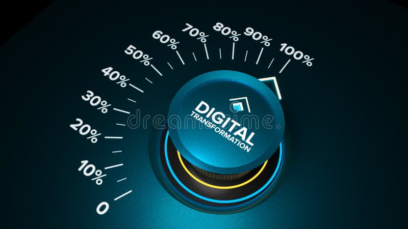 3d Knob - Increase Revenue Decrease Cose Stock Illustration ...