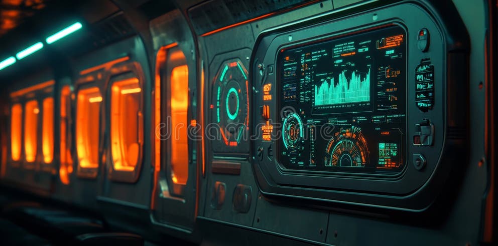 A Digital Transportation UI with Real-time Data Feeds, Interactive ...