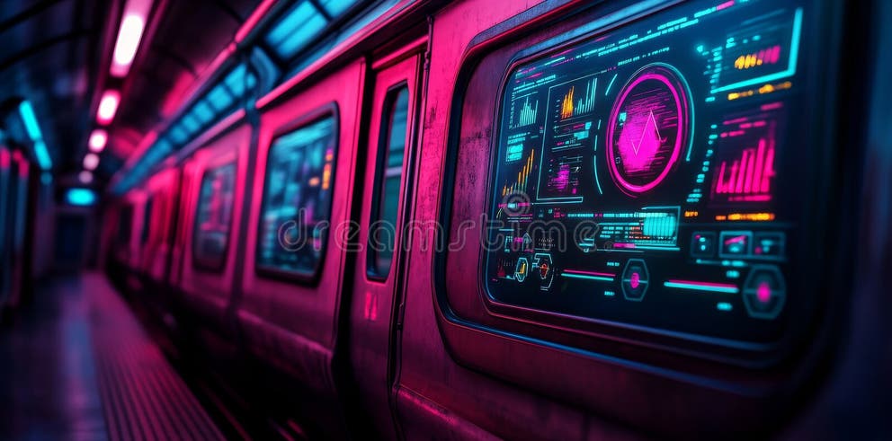 A Digital Transportation User Interface that Showcases Live Data ...