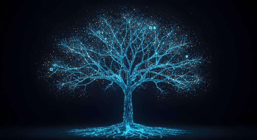 Digital Tree of Knowledge: a Glowing Network of Information and ...
