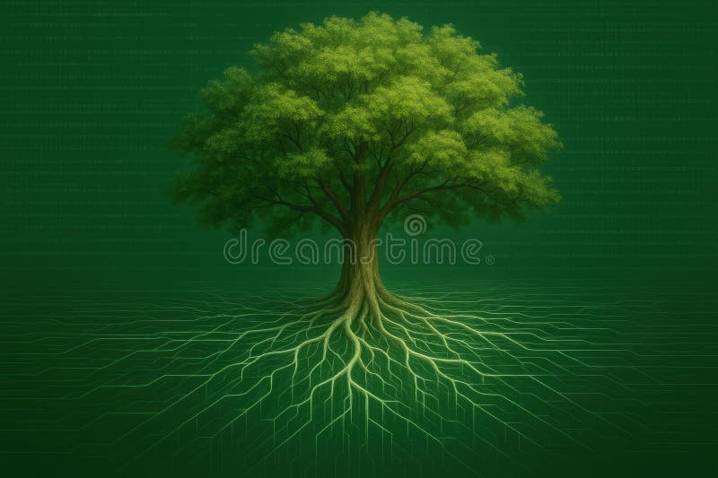 Electronic Nature Communication Roots Stock Photos - Free & Royalty ...