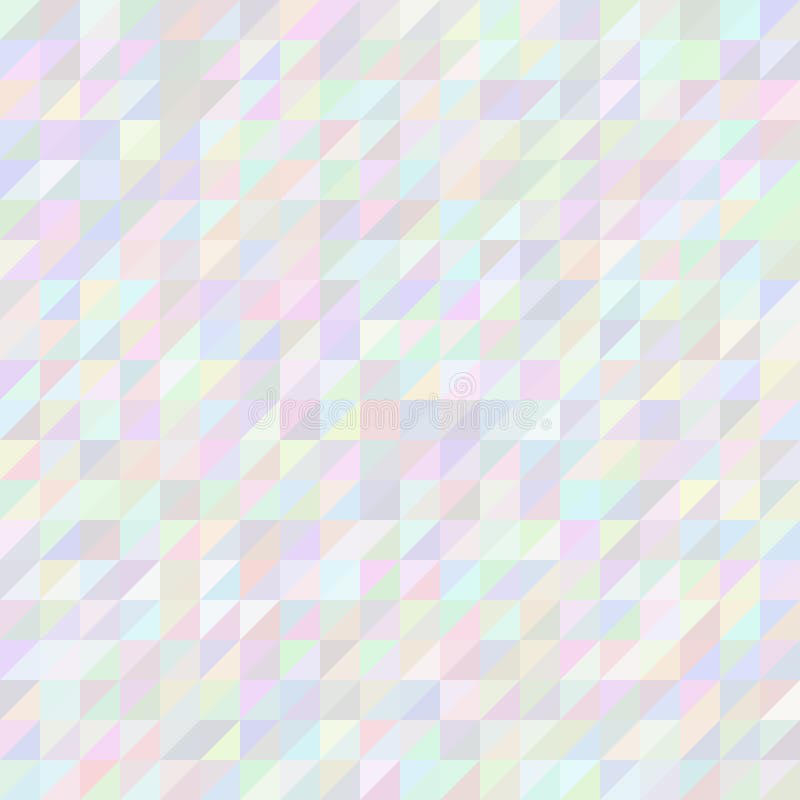 Digital Triangle Pixel Mosaic Stock Illustration - Illustration of ...