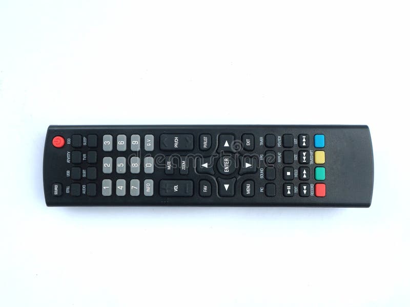 Digital TV remote stock image. Image of gadget, laptop - 304620559