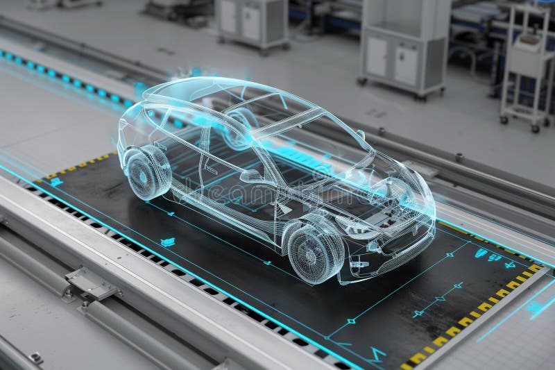 A Digital Twin Simulation of an Electric Vehicle Production Line Stock ...