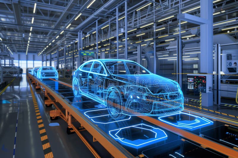 A Digital Twin Simulation of an Electric Vehicle Production Line Stock ...