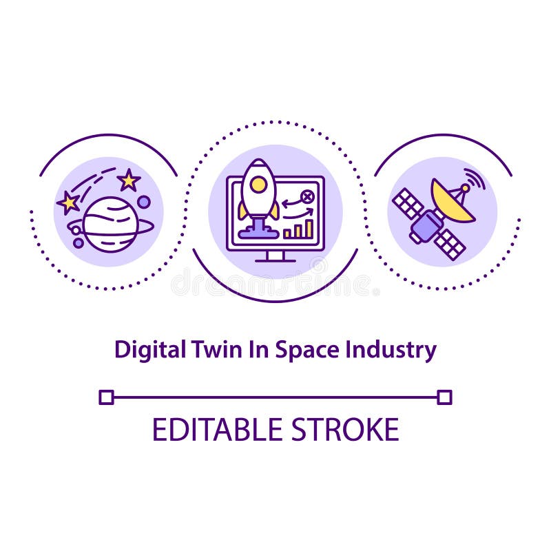 Digital Twin Stock Illustrations – 696 Digital Twin Stock Illustrations ...