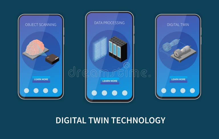 Digital Twin Object Stock Illustrations – 185 Digital Twin Object Stock ...
