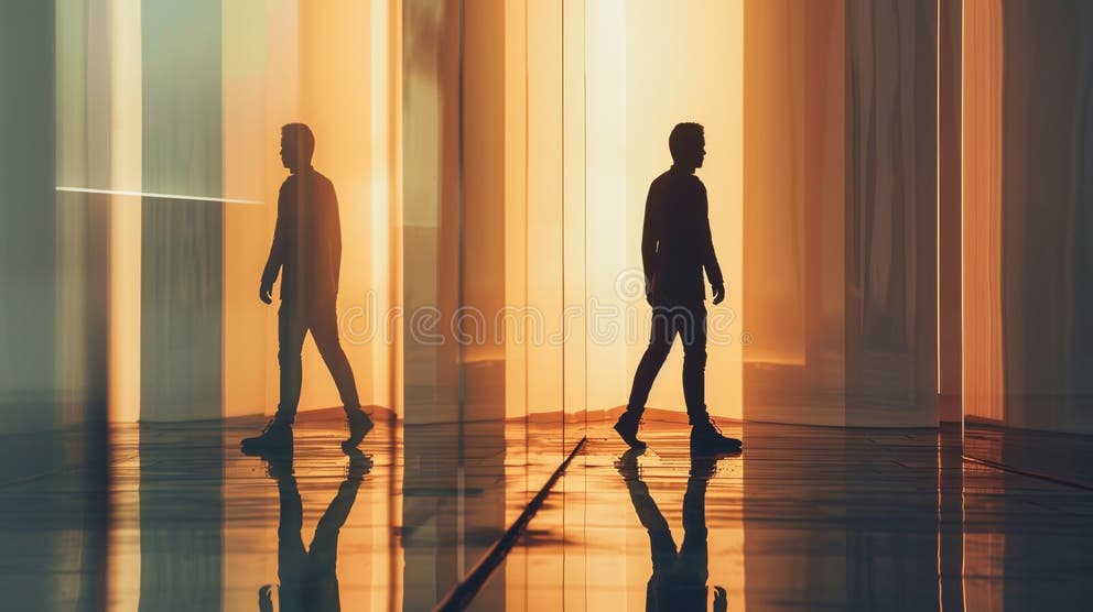 Digital Twin Visualization with High Tech Structure and Glowing System ...