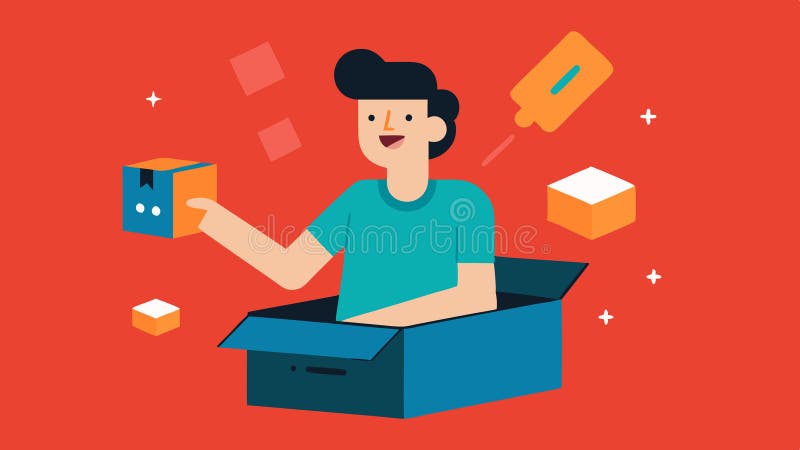 Unboxing Animation Stock Illustrations – 6 Unboxing Animation Stock ...
