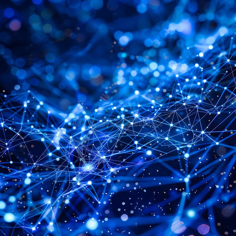 A Digital Universe of Infinite Possibilities: Blue Nebula of Connected ...