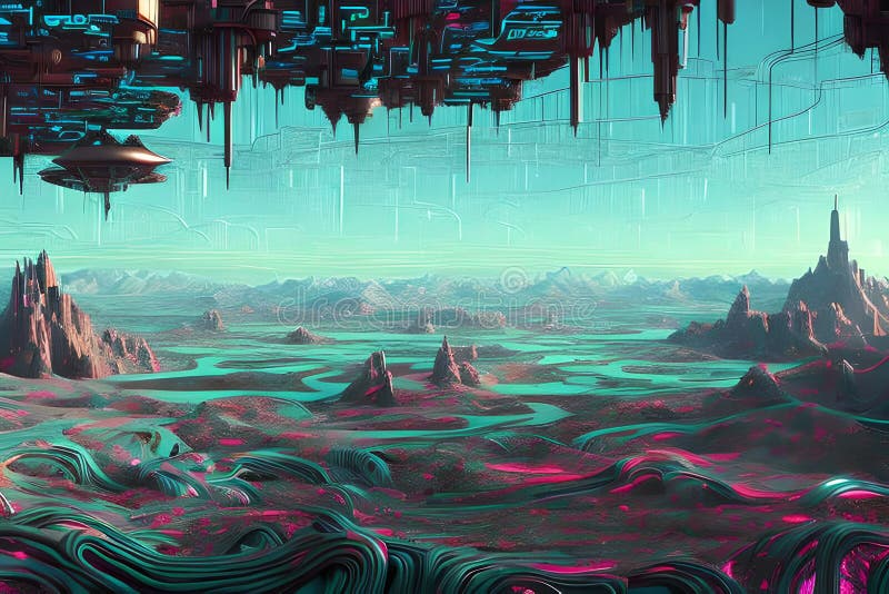 Digital Utopia: a Surreal Landscape of Code and Connection with ...