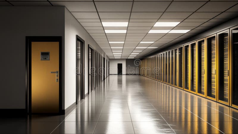 A Digital Vault with a Secure Lock, Displaying High-tech Features and ...