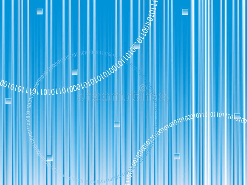 Digital Vector With Binary Code Stock Vector Illustration Of Global
