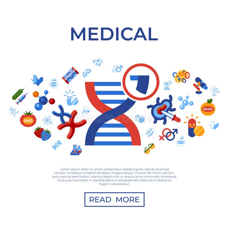 Digital Vector Genetic Engineering Technology Stock Illustration ...