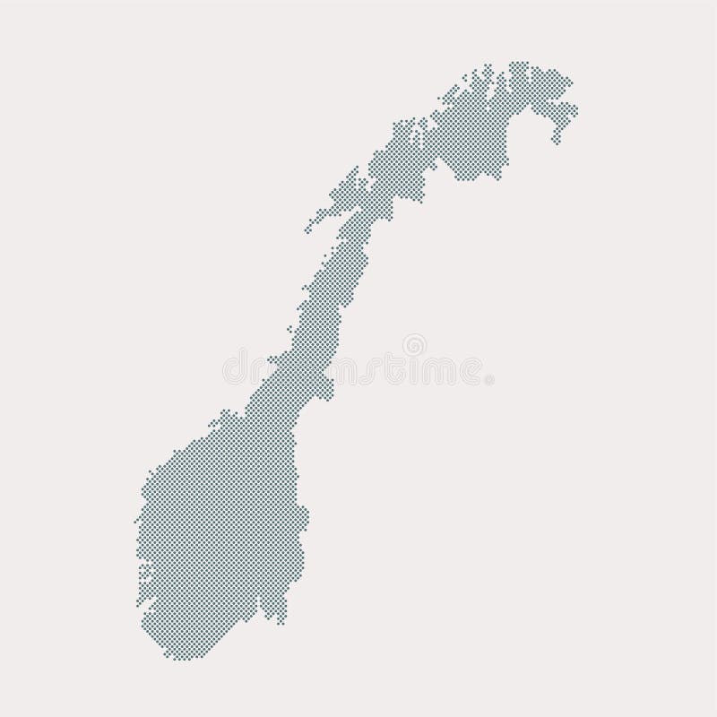 Creative Map Norway from Color Puzzle, Jigsaw Stock Vector ...