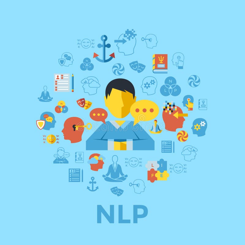 Digital Vector Neuro Linguistic Programming Stock Illustration ... Digital Vector Neuro Linguistic Programming Stock Illustration ...