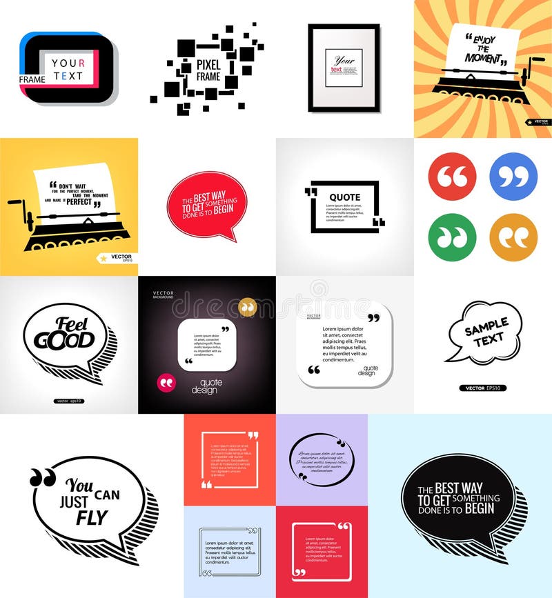 Background Quote Digital Blank Stock Illustrations – 432 Background ...