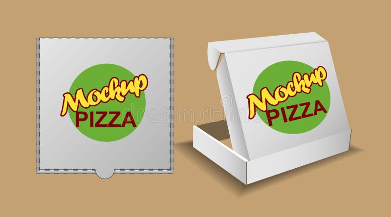 Digital Vector Silver Recycle Paper Pizza Delivery Stock Vector ...
