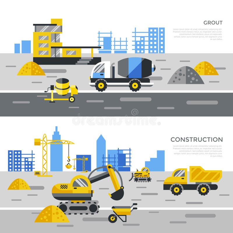 Digital Vector Yellow Construction Stock Vector - Illustration of ... Digital Vector Yellow Construction Stock Vector - Illustration of ...