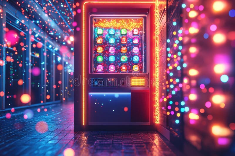 Digital Vending Machine Surprise Effects Creates Playful Experience in ...