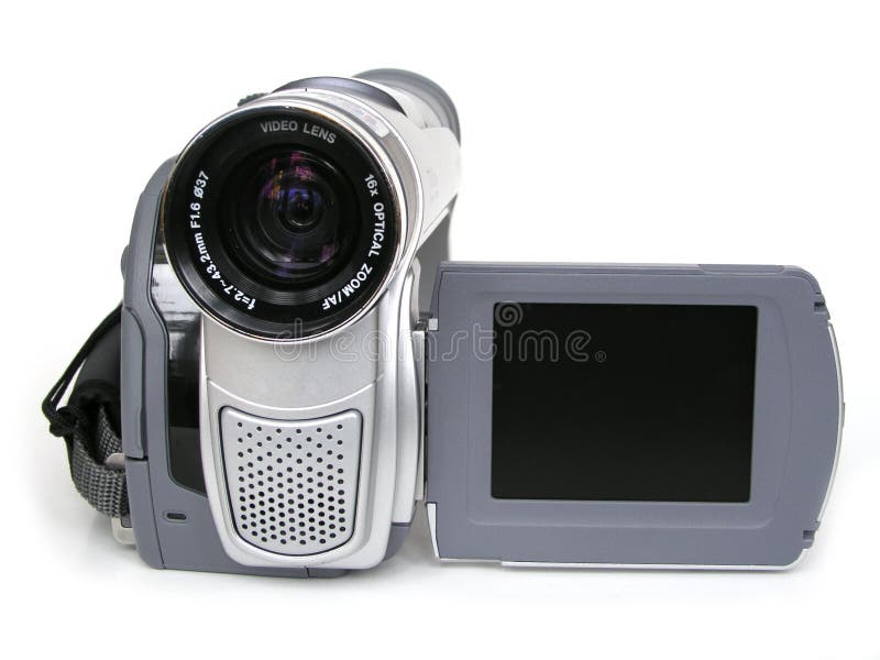 Digital Camera stock image. Image of light, white, electronics - 79157