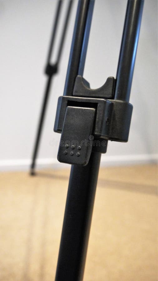 Digital Video Camera Tripod for Film and Movie Making Stock Image ...