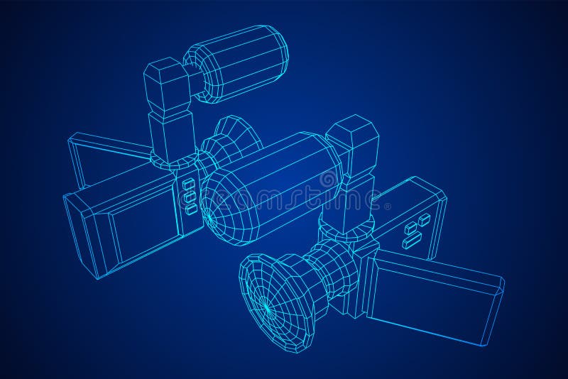 Digital Video Hand-held Camera with Rotating Screen and External ...