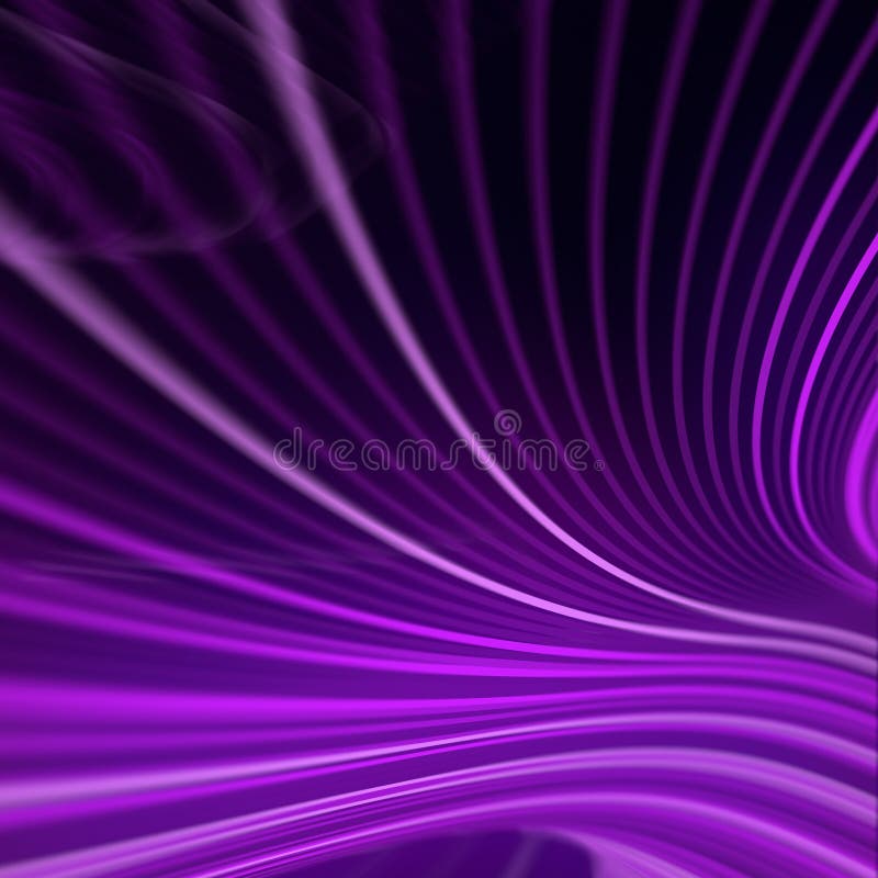 Digital Violet Colored Lines Abstract Background. 3d Rendering Stock ...